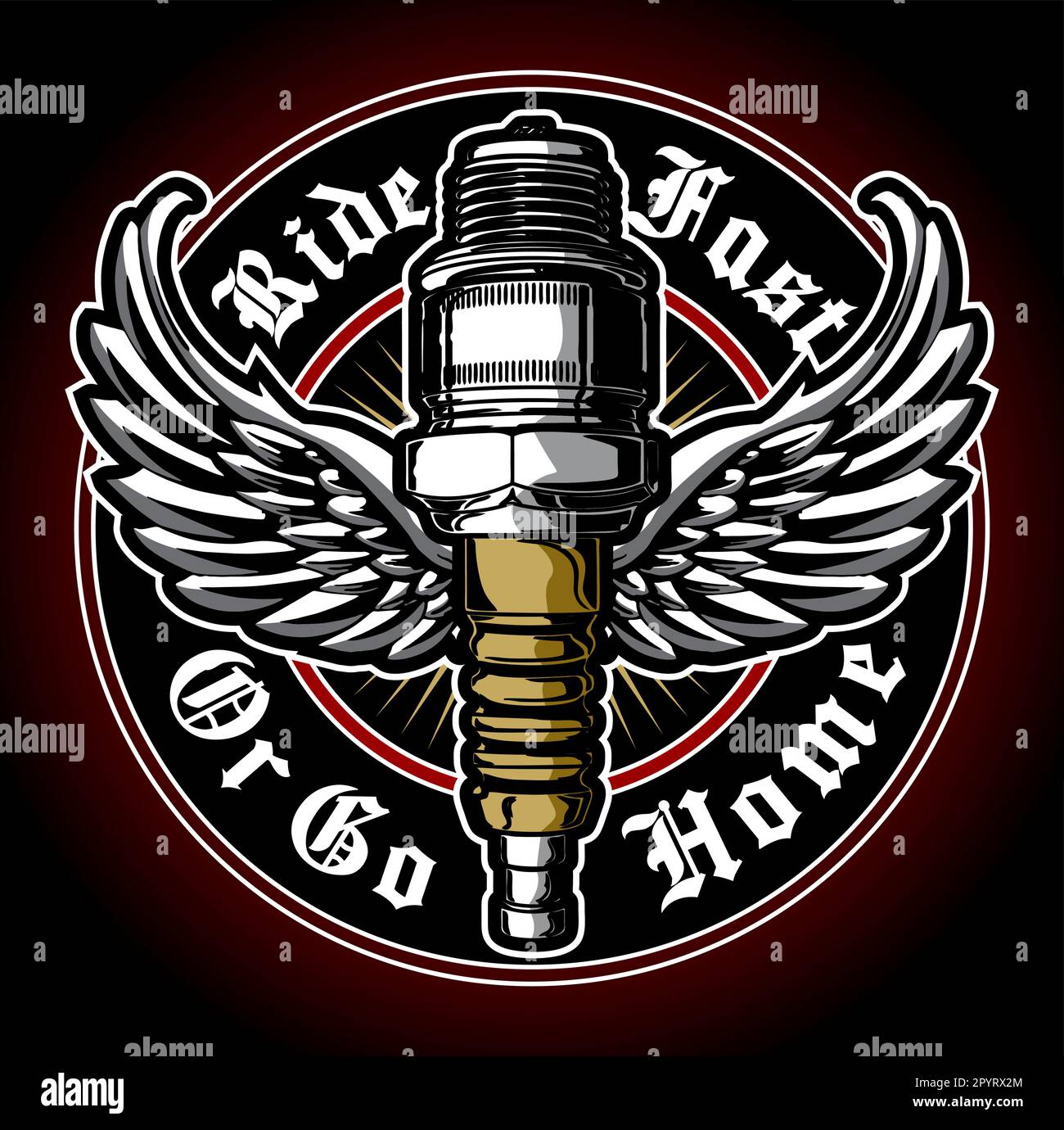 motorcycle club logo Stock Vector Image & Art - Alamy