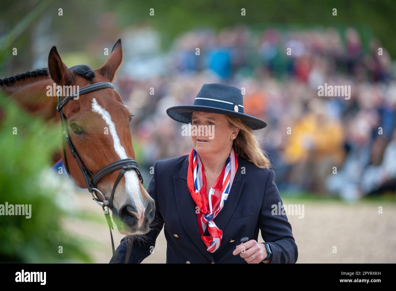 Pippa Funnell and Billy Walk On representing GREAT, UK. 4th May, 2023 ...