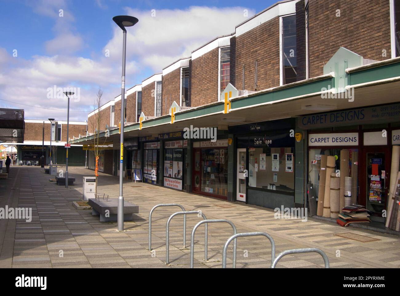 Hebburn Shopping Centre, South Tyneside Stock Photo - Alamy