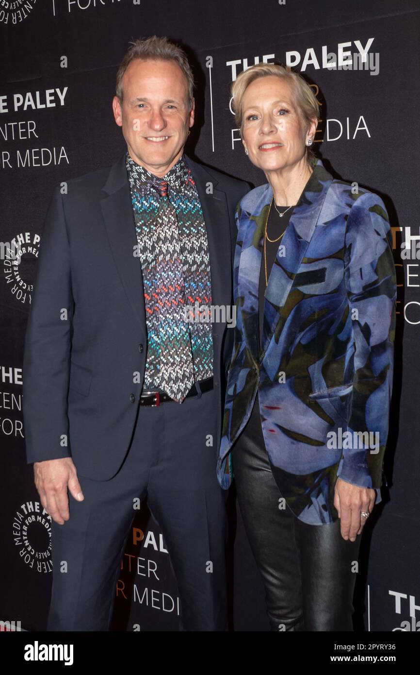New York, United States. 04th May, 2023. Tom Verica and Betsy Beers ...