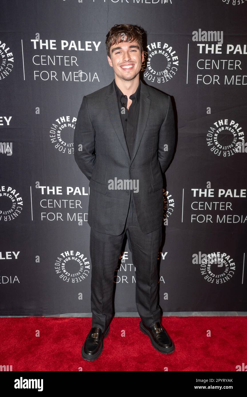 New York, United States. 04th May, 2023. Corey Mylchreest attends the ...