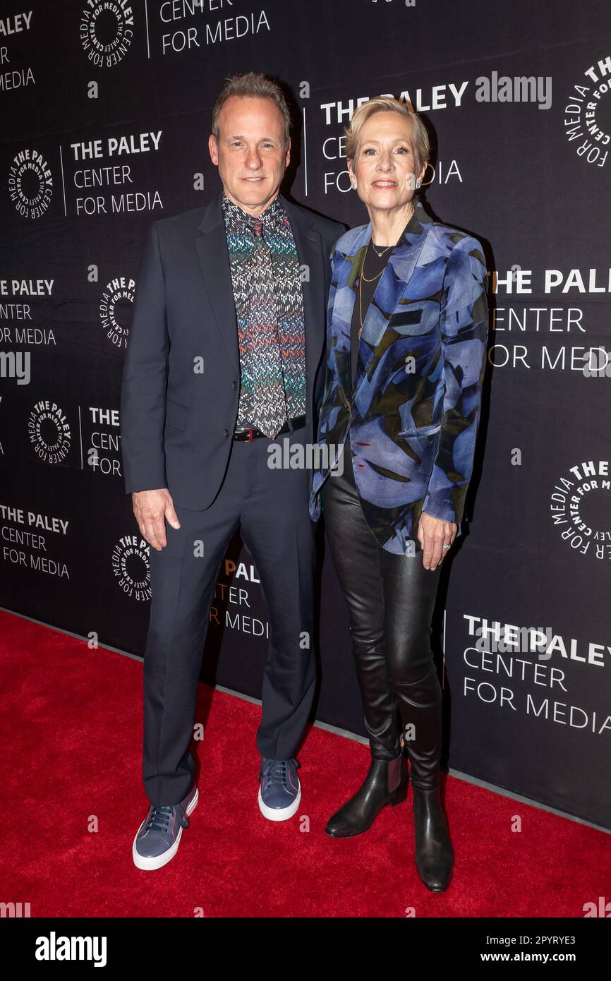 New York, United States. 04th May, 2023. Tom Verica and Betsy Beers ...