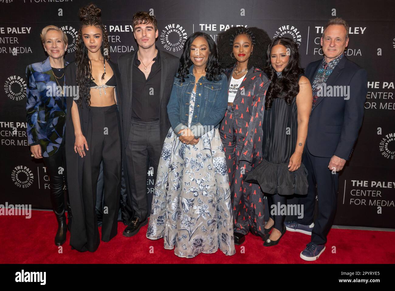 New York, United States. 04th May, 2023. (L-R) Betsy Beers, India ...