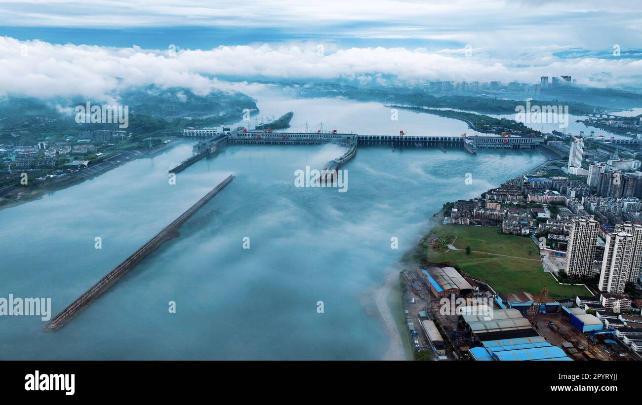 YICHANG, CHINA - MAY 4, 2023 - Photo taken on May 4, 2023 shows the ...