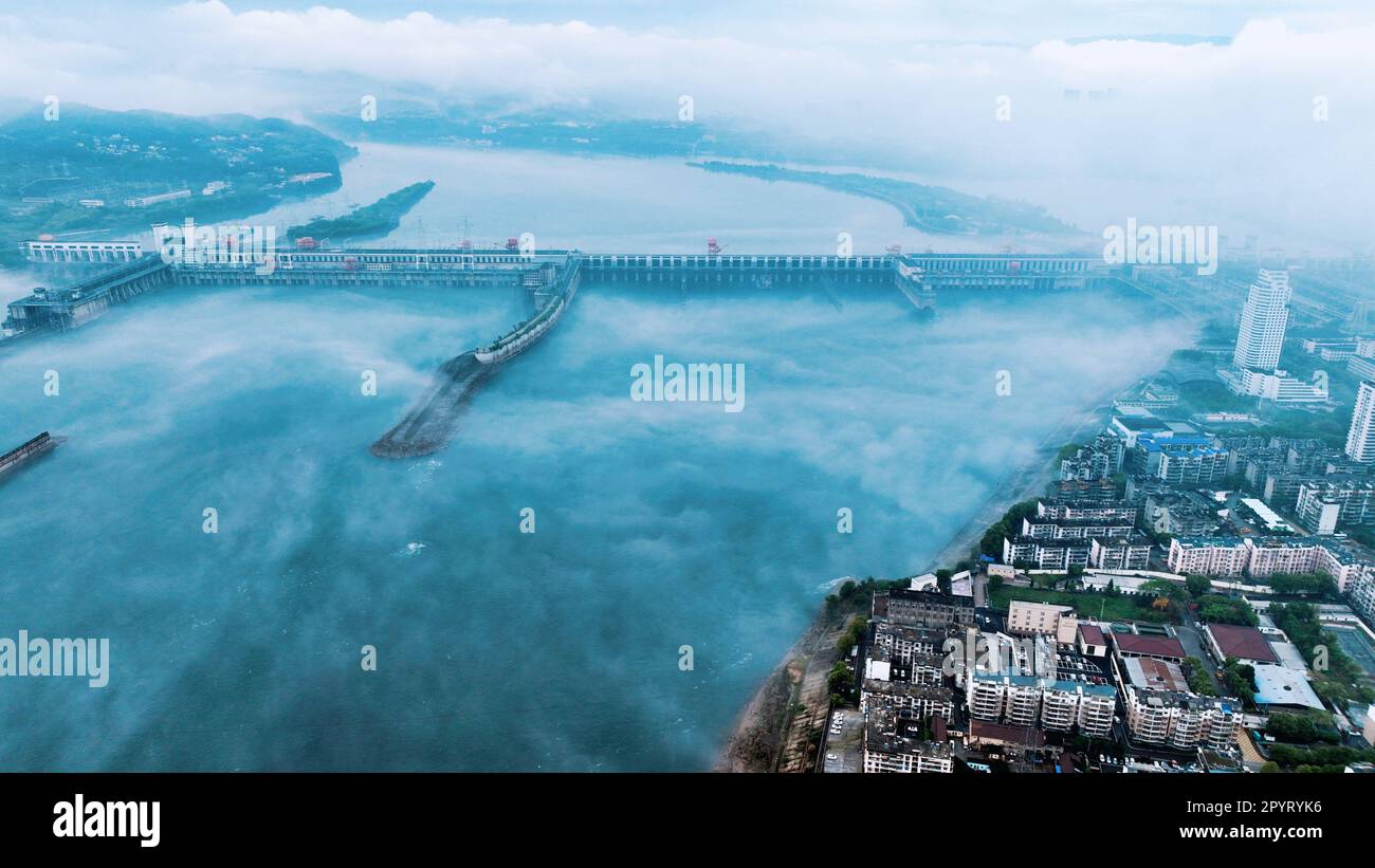 YICHANG, CHINA - MAY 4, 2023 - Photo taken on May 4, 2023 shows the ...