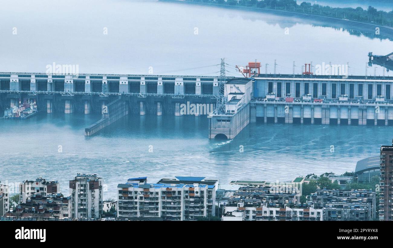 YICHANG, CHINA - MAY 4, 2023 - Photo taken on May 4, 2023 shows the ...