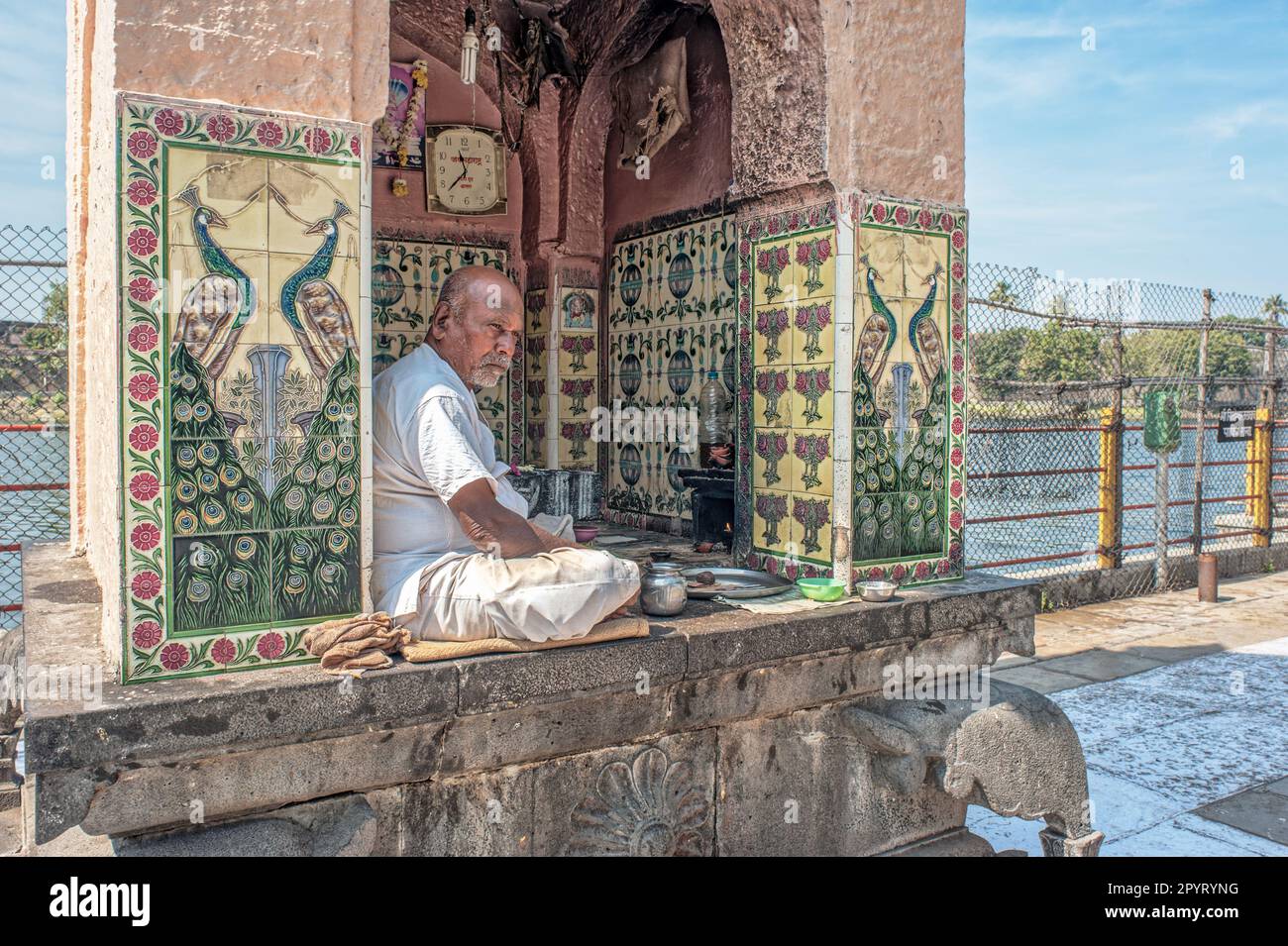 11 20 2013 Small shrine of Ganapati in the complex of Shri Siddheshwar ...