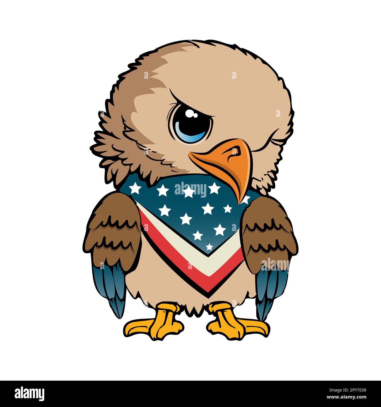 Cute cartoon patriotic eagle. Vector illustration Stock Vector Image ... Cute cartoon patriotic eagle. Vector illustration Stock Vector Image ...