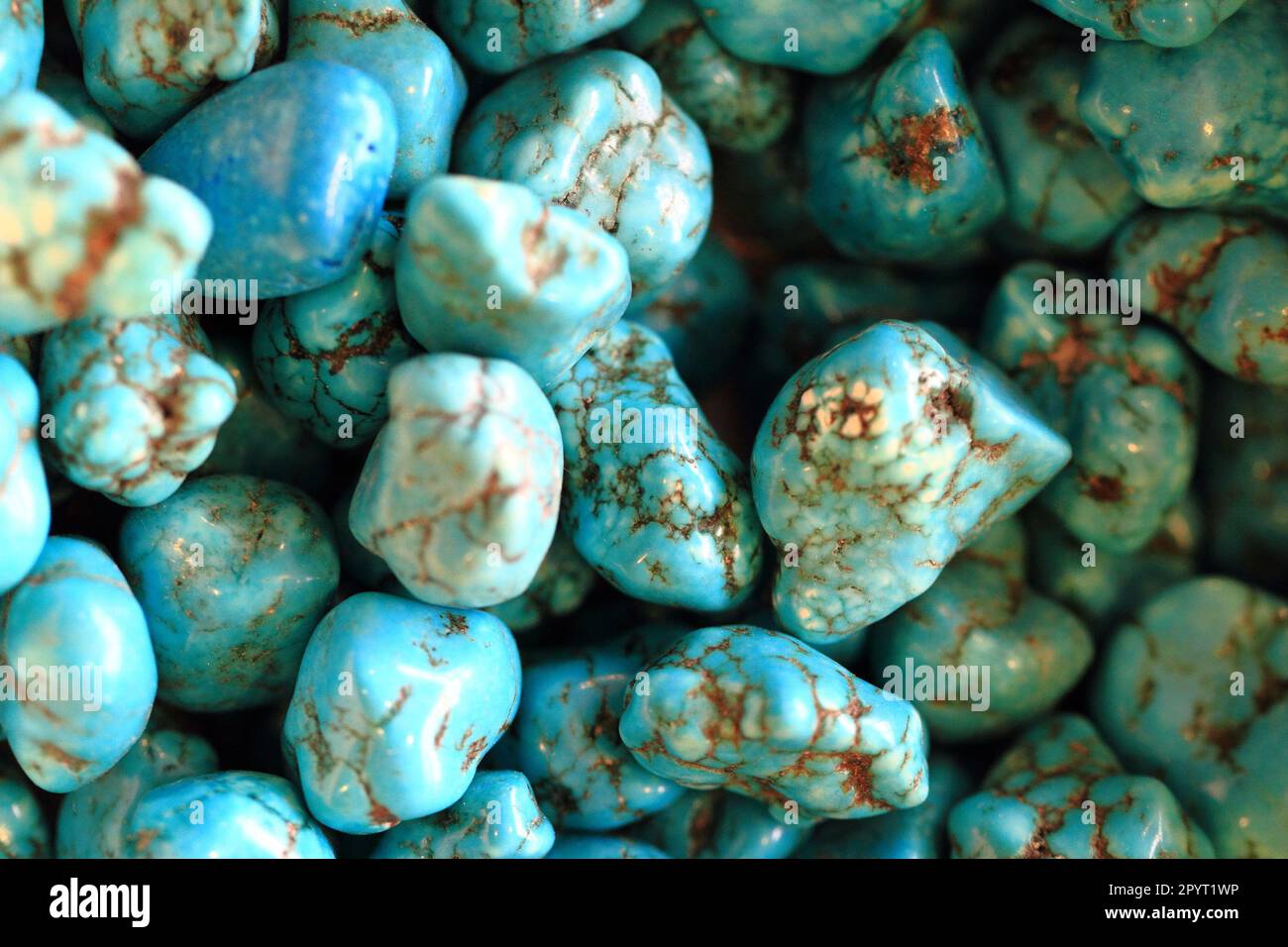 blue turquoise mineral texture as very nice background Stock Photo - Alamy