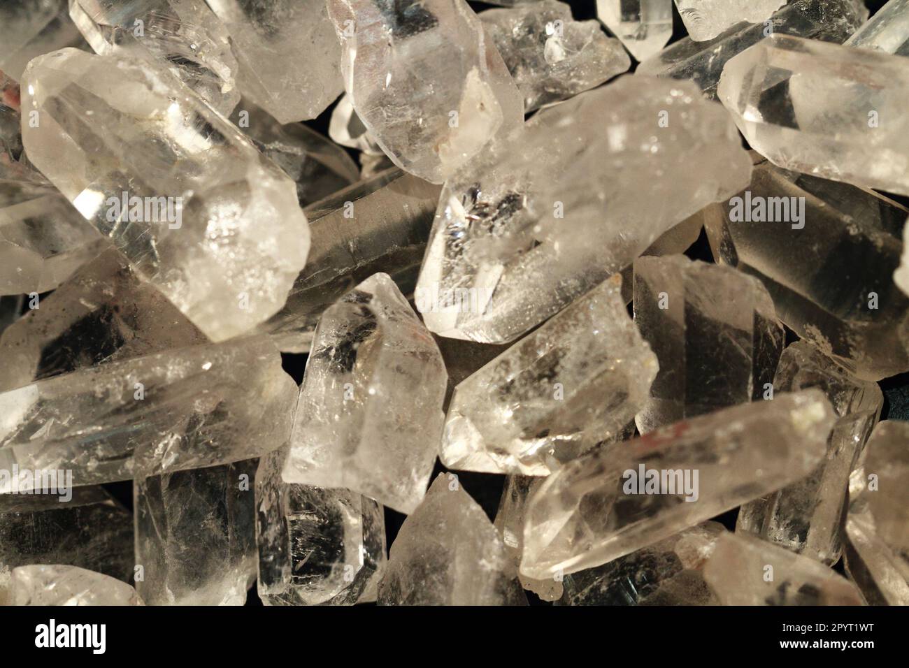 white rock-crystal texture as very nice mineral background Stock Photo ...