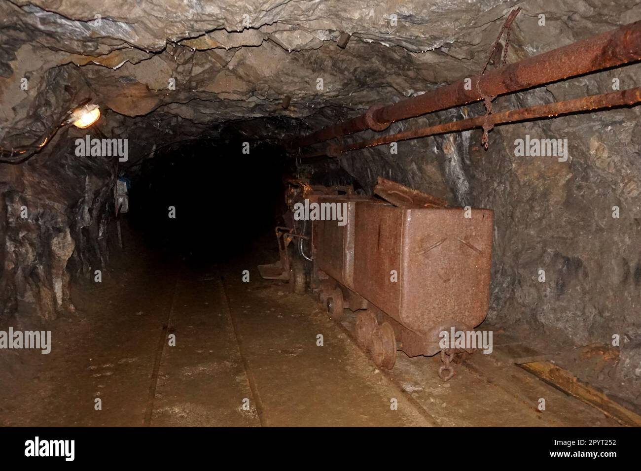 old graphite mine in the Cesky Krumlov Stock Photo - Alamy