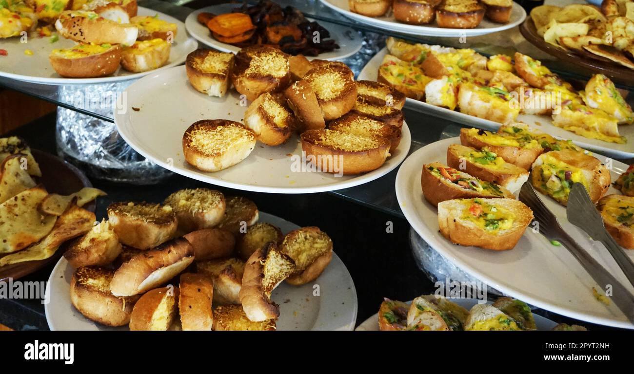 fresh different bread as very nice food background Stock Photo - Alamy