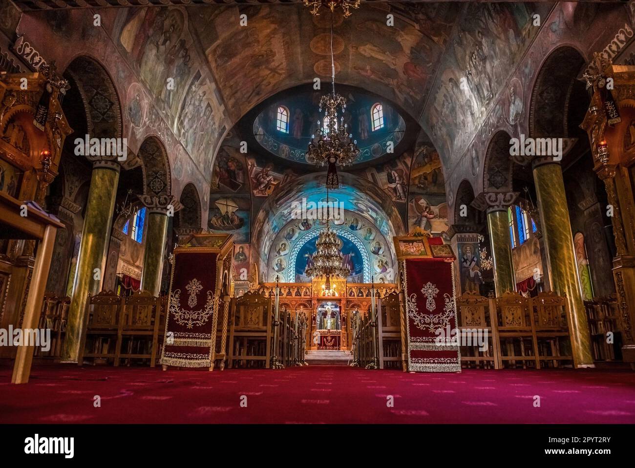 Greek orthodox cathedral of the ascension hi-res stock photography and ...