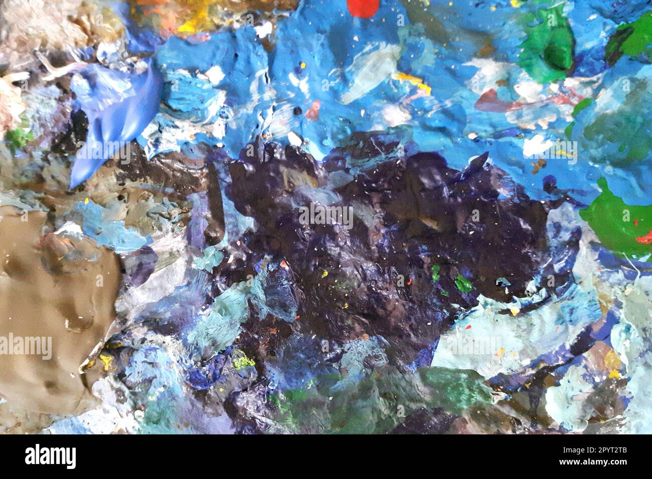 color pallet texture as nice color background Stock Photo - Alamy