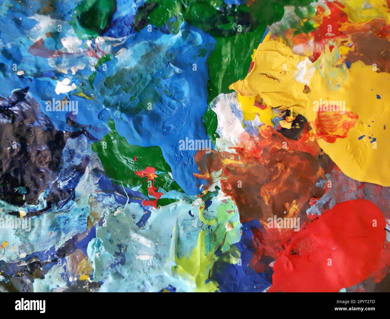 color pallet texture as nice color background Stock Photo - Alamy