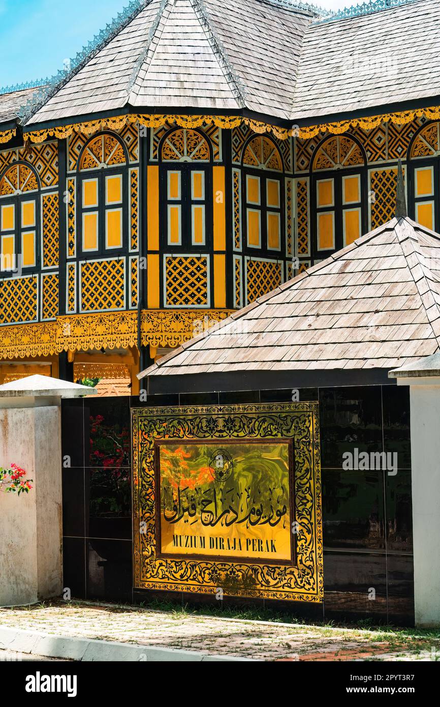The Royal Museum palace in the royal town Kuala Kangsar Stock Photo - Alamy