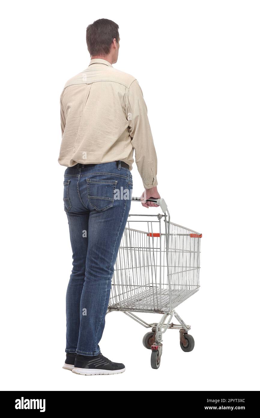 Back view man enjoying Cut Out Stock Images & Pictures - Alamy