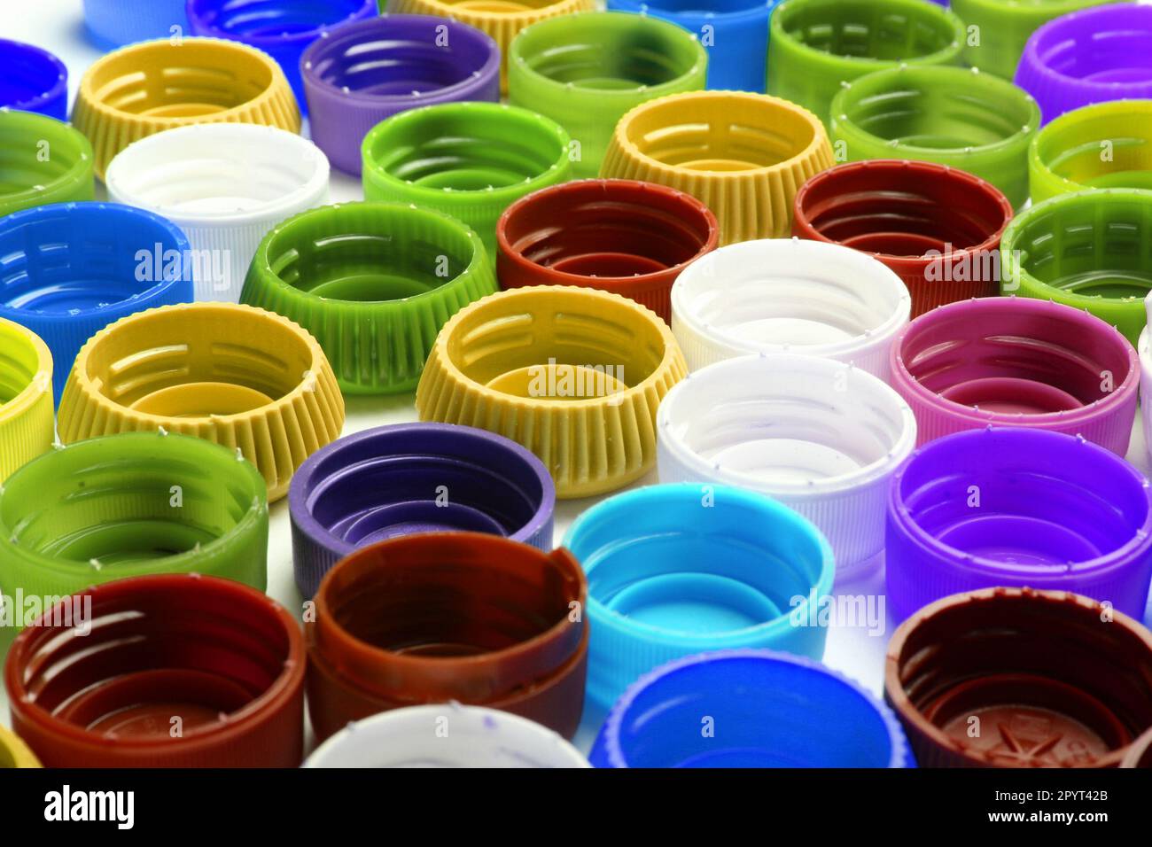 color plastic background with green red yellow and blue Stock Photo - Alamy