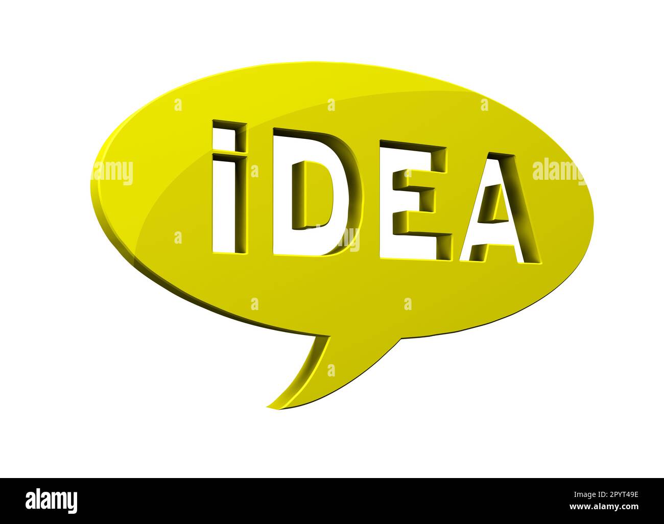 Speech bubble template Cut Out Stock Images & Pictures - Alamy