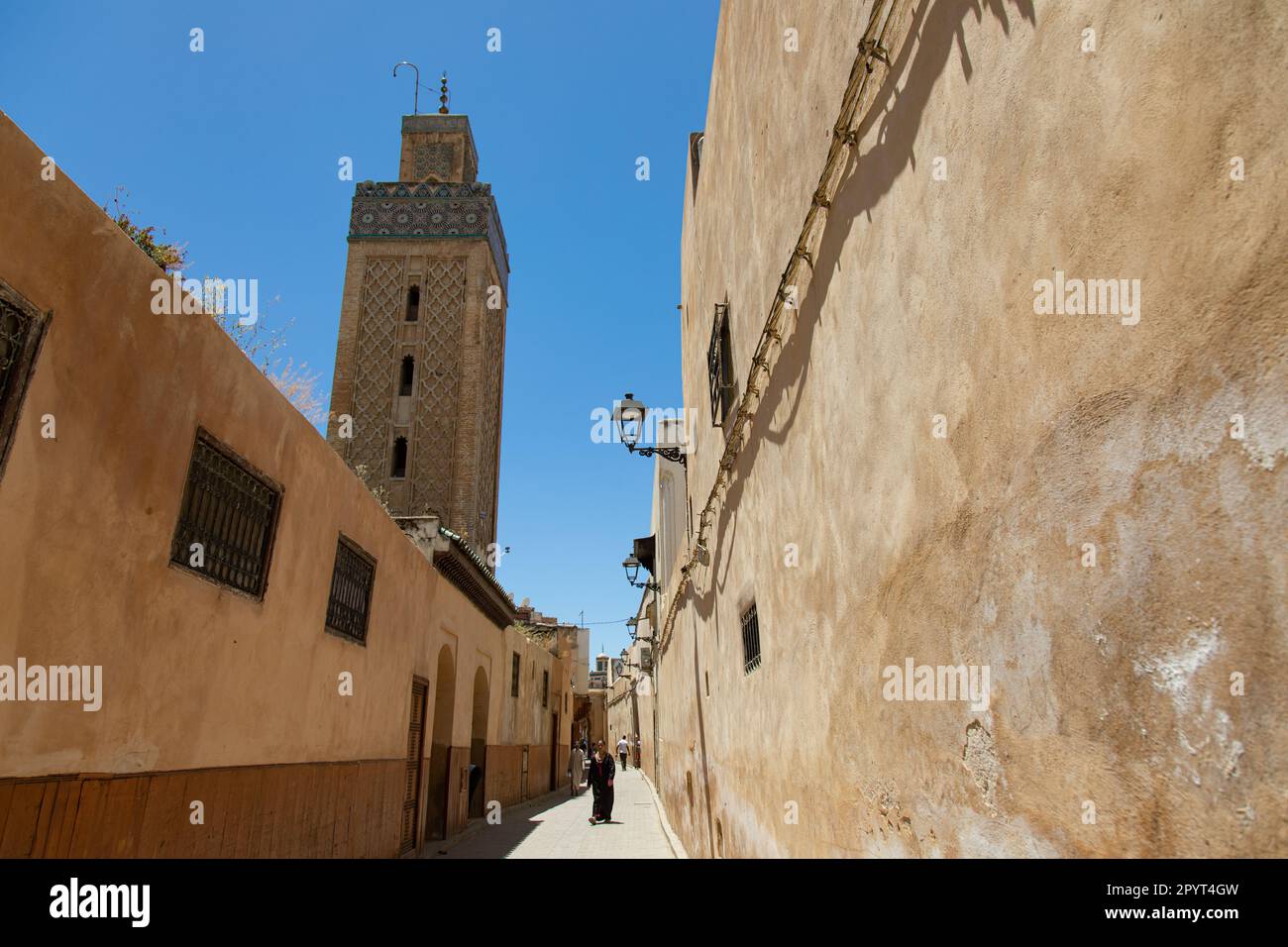 Fez, Morocco 2022: historical and traditional narrow streets of Fes el ...