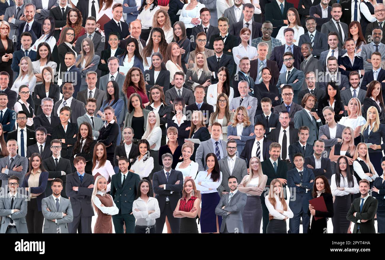 Business people group collage background Stock Photo - Alamy