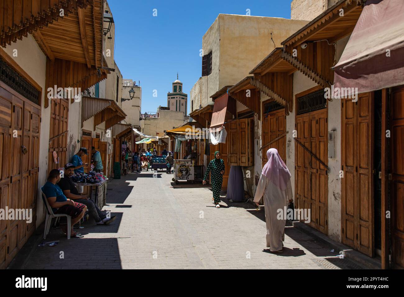 Fez old medina scenic hi-res stock photography and images - Alamy