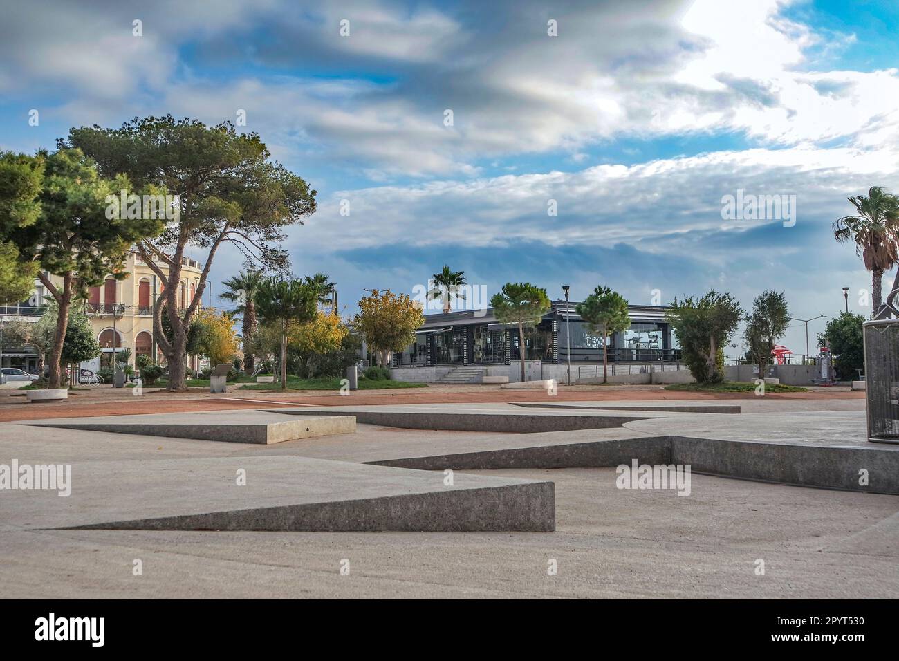 monument of Pontian Hellenism. Alexandras square at Piraeus,Greece ...