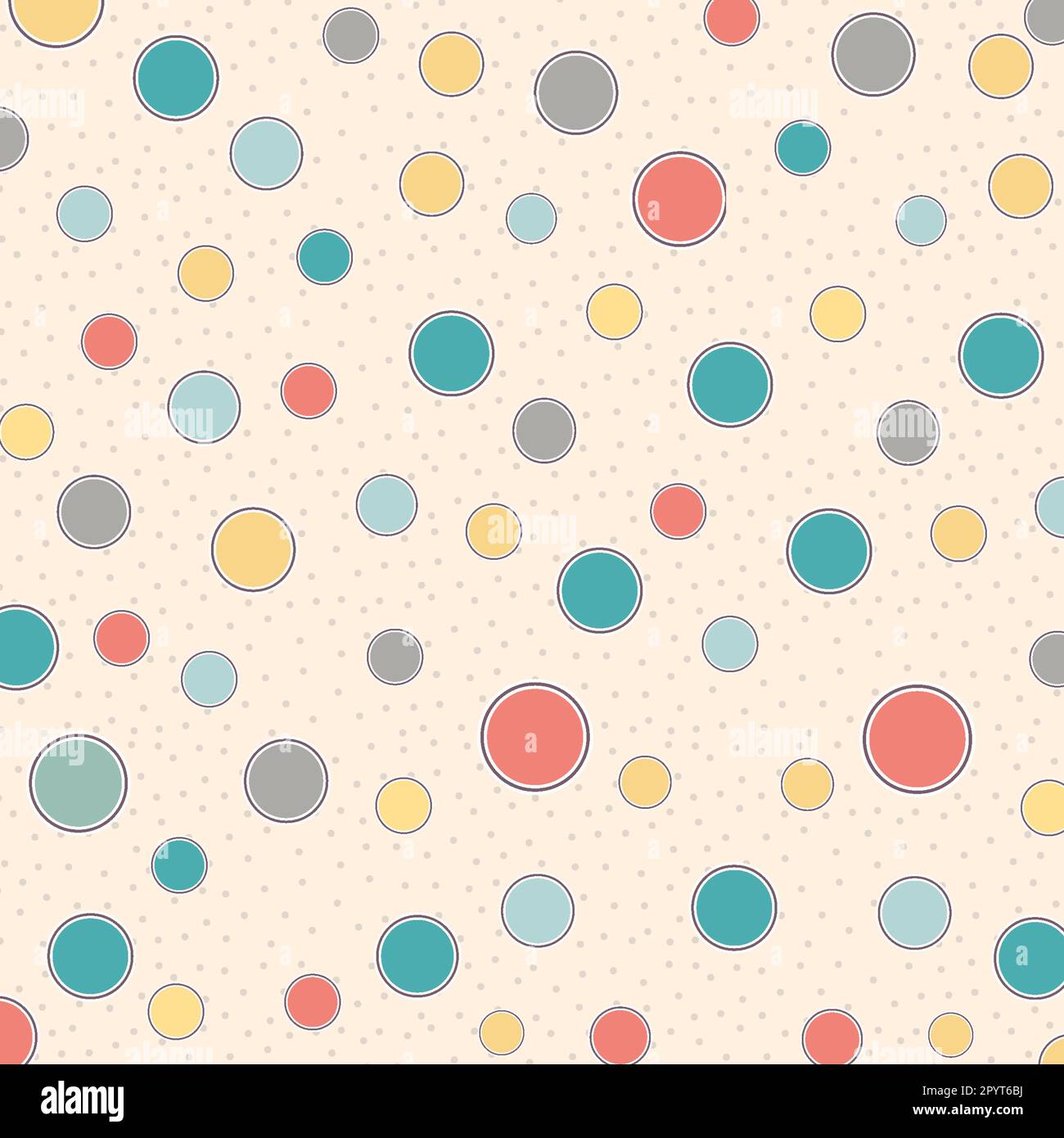 Pastel retro pattern hi-res stock photography and images - Alamy