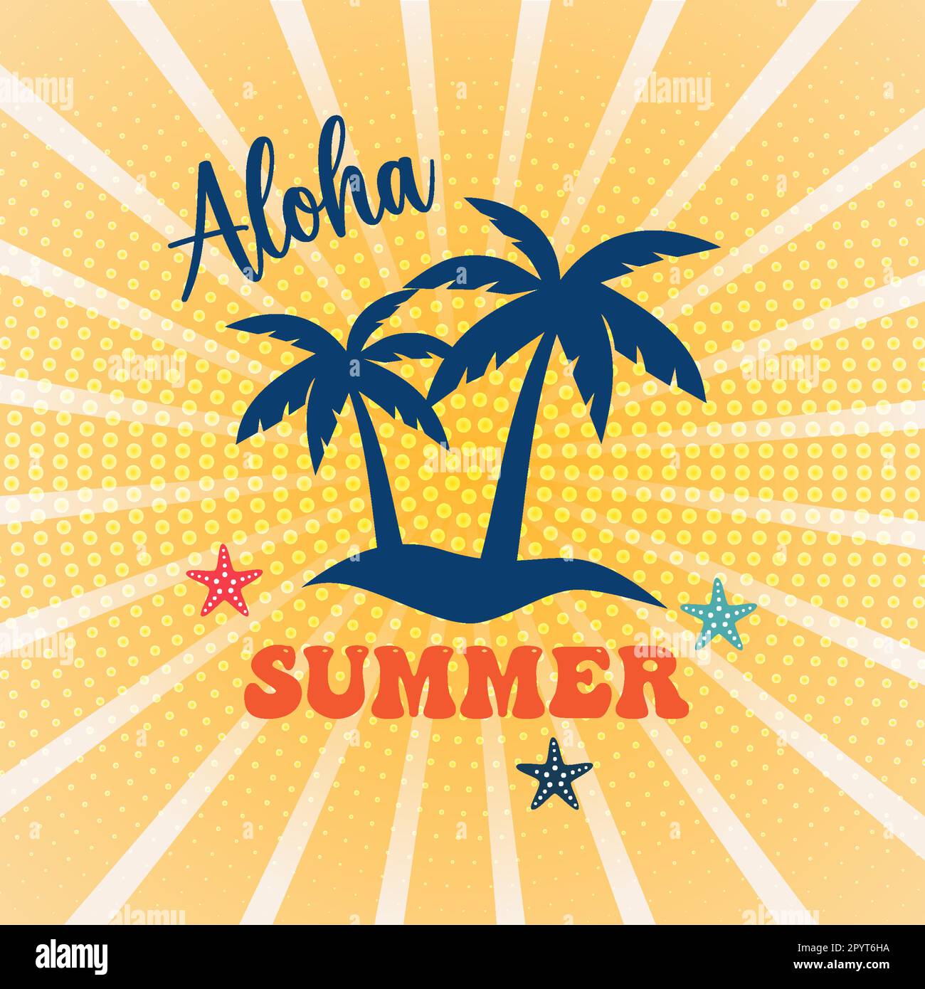 Hawaii flower palm Stock Vector Images - Alamy