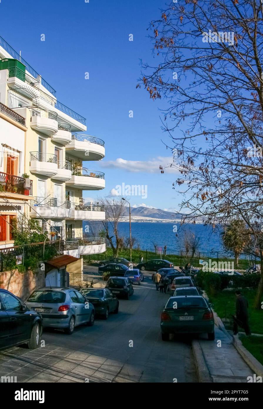 Street view in piraeus hi-res stock photography and images - Alamy