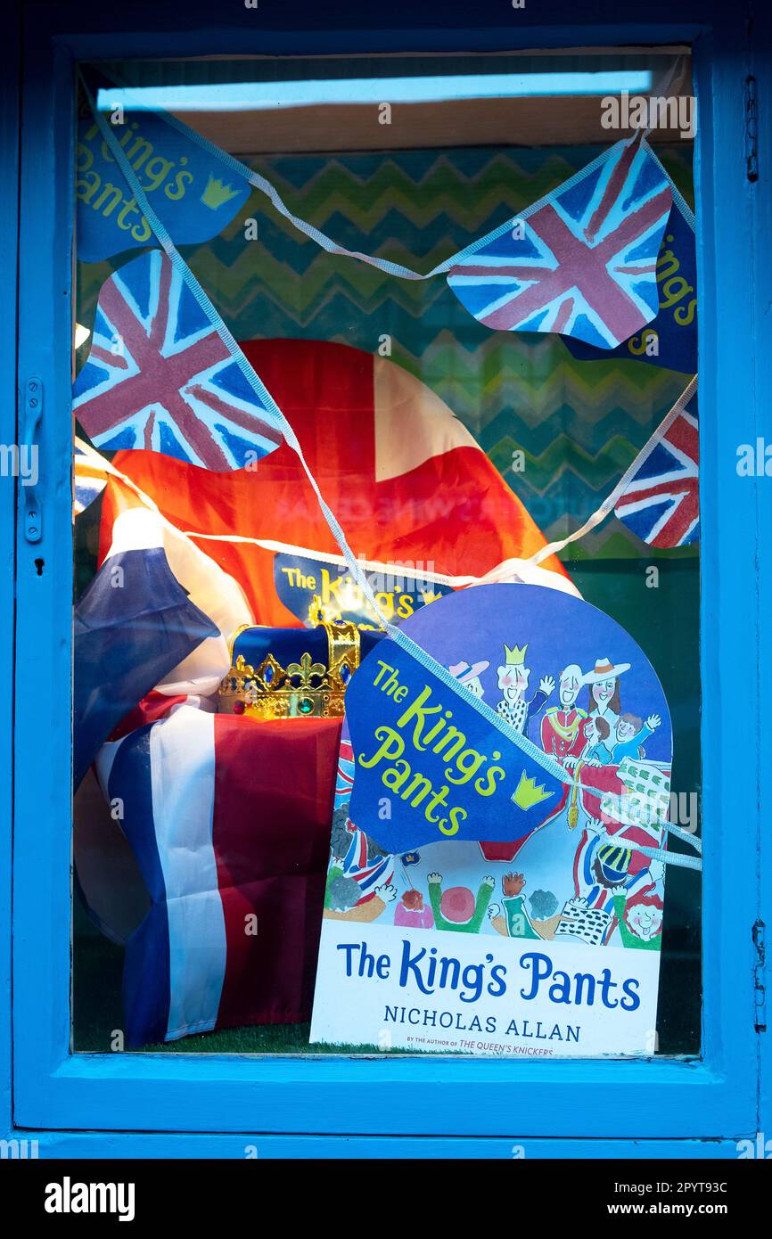 Cookham, Maidenhaed, Berkshire, UK. 5th May, 2023. A Coronation display ...