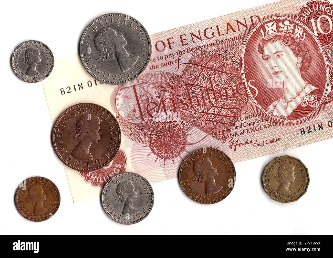 Ten shillings hi-res stock photography and images - Alamy