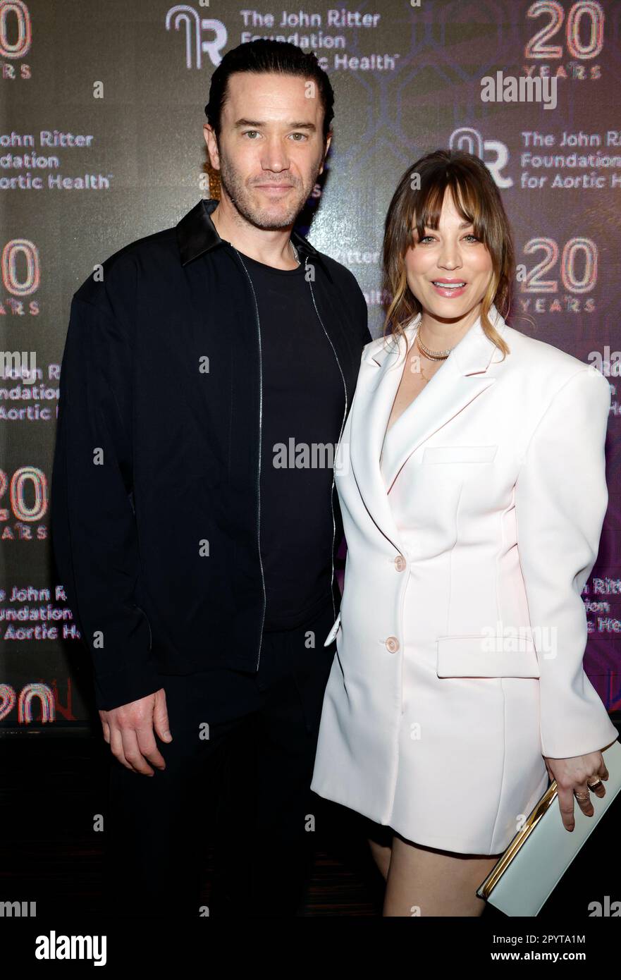 Los Angeles, California, USA. 4th May, 2023. Tom Pelphrey, Kaley Cuoco ...