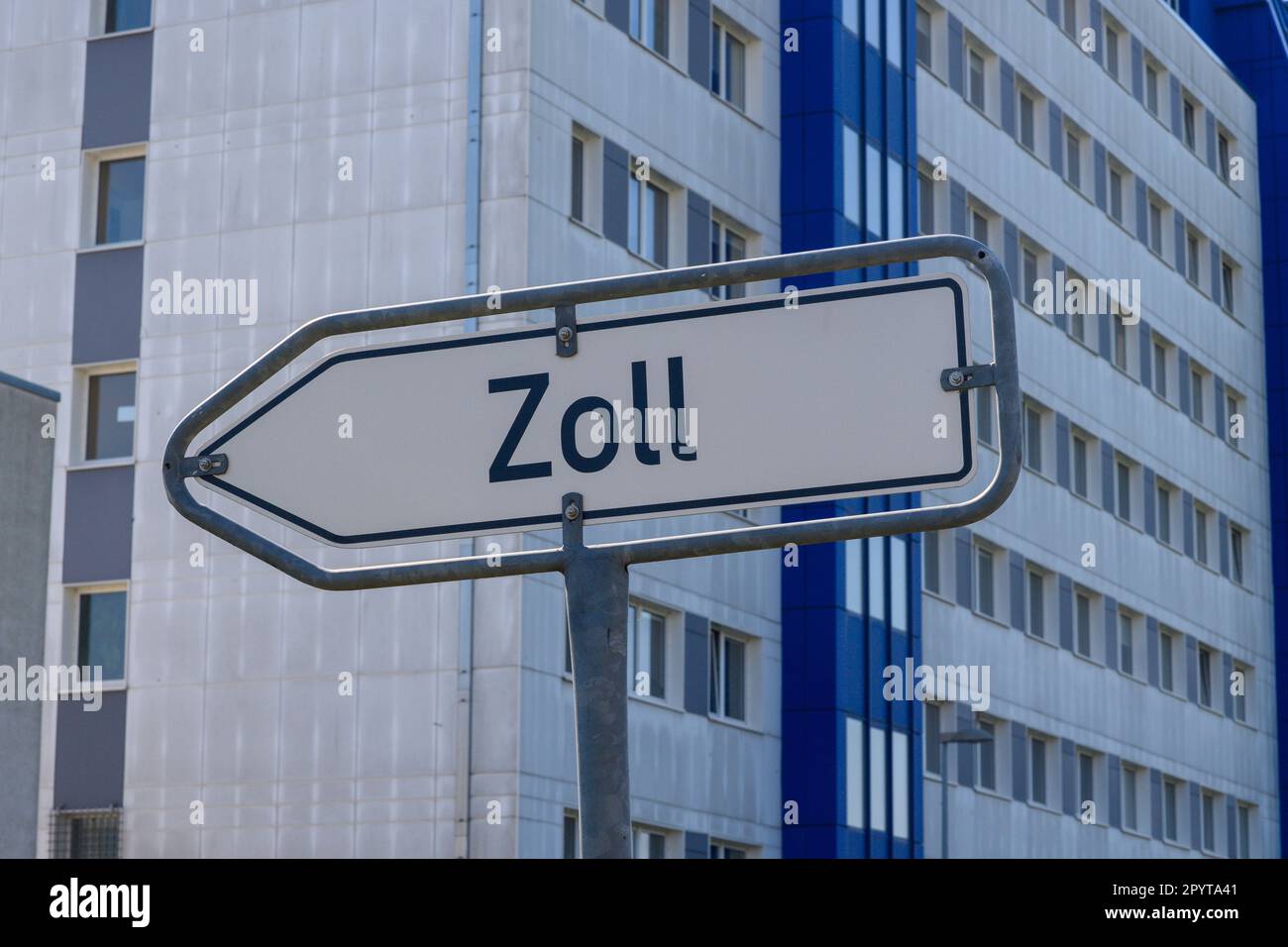 Sign zoll hi-res stock photography and images - Alamy
