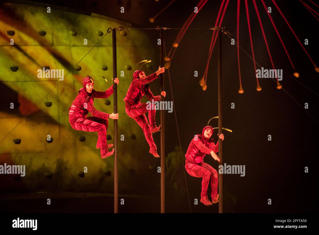 Prague, Czech Republic. 03rd May, 2023. Performance Ovo by Cirque du ...