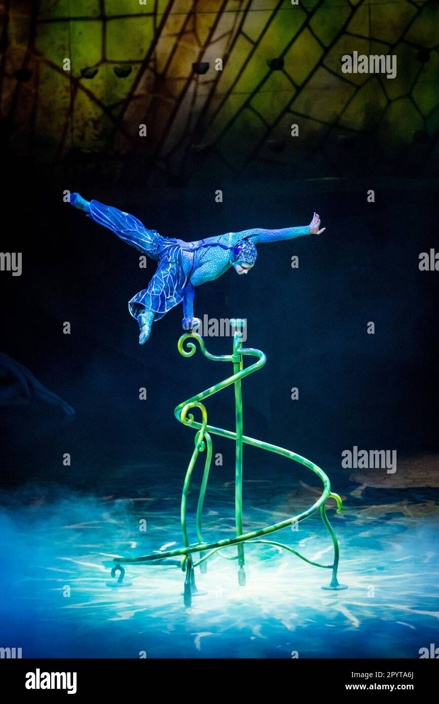 Prague, Czech Republic. 03rd May, 2023. Performance Ovo by Cirque du ...