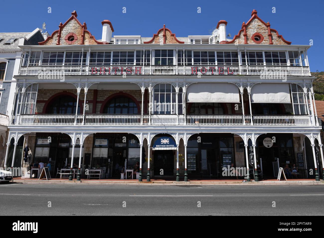 Simons town, South Africa - 4 February 2023: colonial building of ...