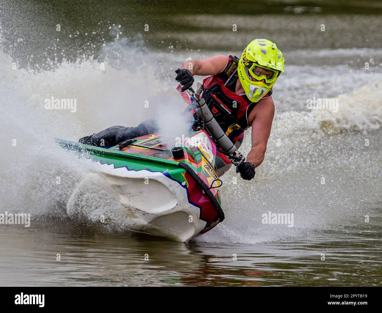 Jet Ski Racer in Round 1 of the JSRA UK Championship in June 2021 at ...