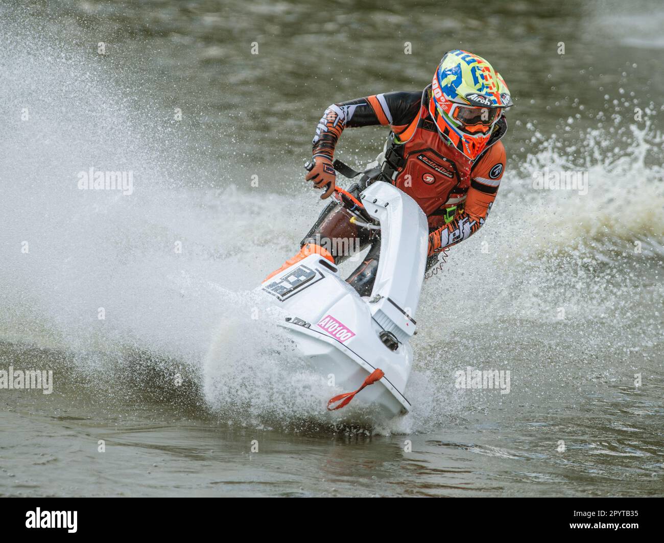 Jet Ski Racer in Round 1 of the JSRA UK Championship in June 2021 at ...