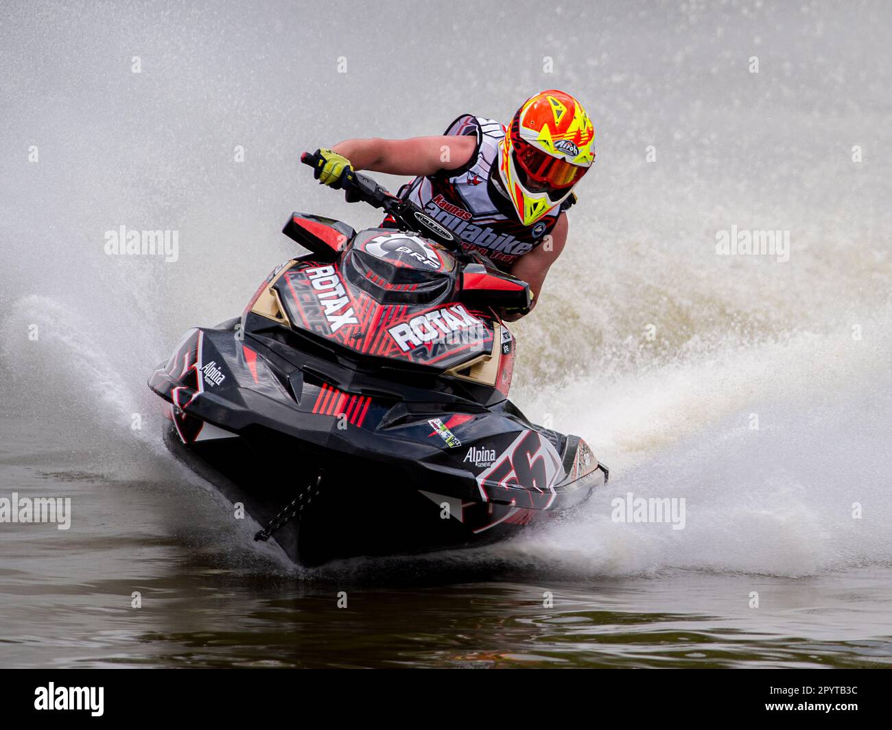 Jet Ski Racer in Round 1 of the JSRA UK Championship in June 2021 at ...