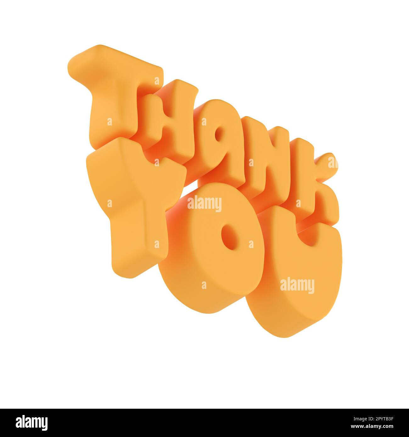 Thank You 3d Clipart