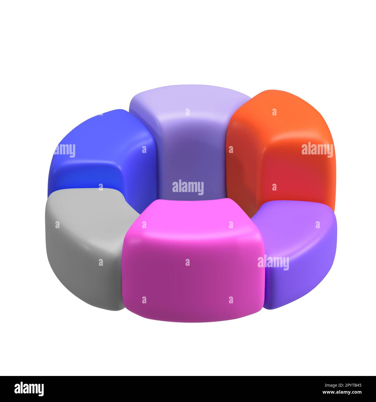 Chart diagram pie infographic share. Element Infographic is divided ...