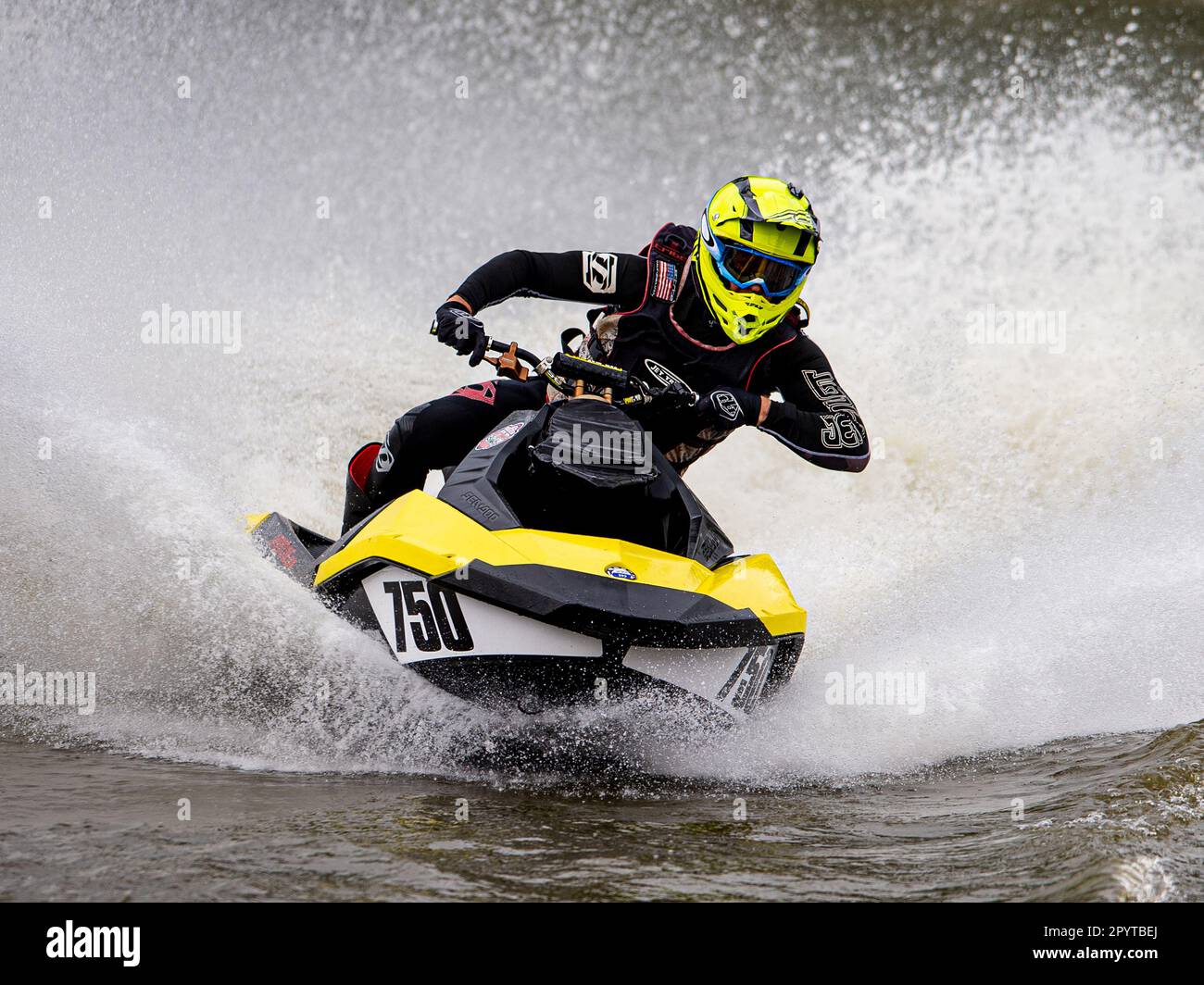Jet Ski Racer in Round 1 of the JSRA UK Championship in June 2021 at ...