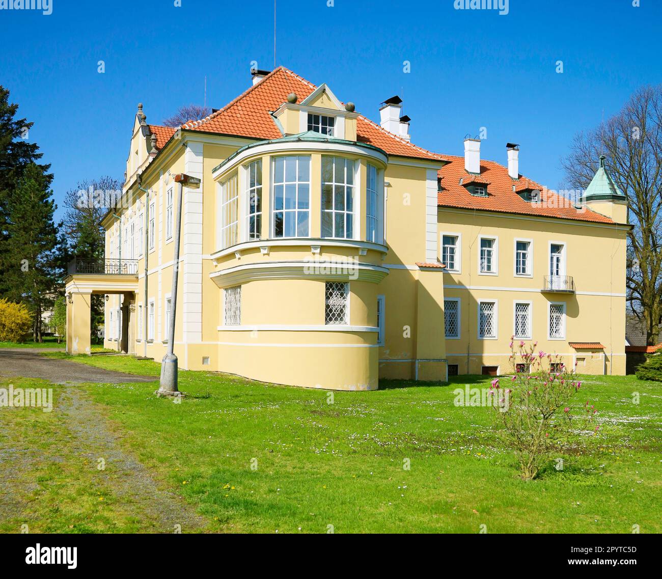 The Baroque chateau in Ratbor was rebuilt from a Gothic fortress in ...