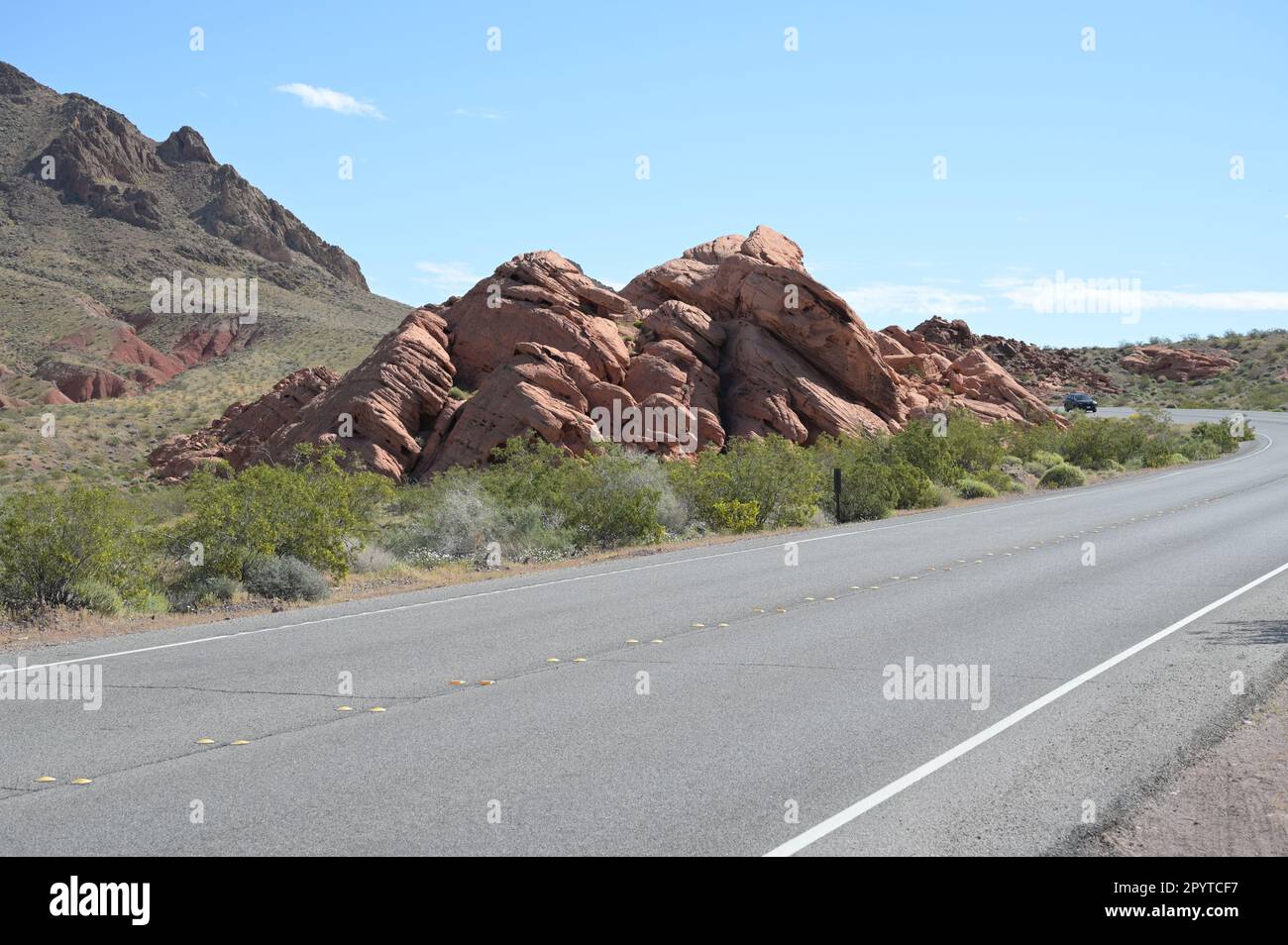 Redstone Dune Trail in Nevada Stock Photo - Alamy