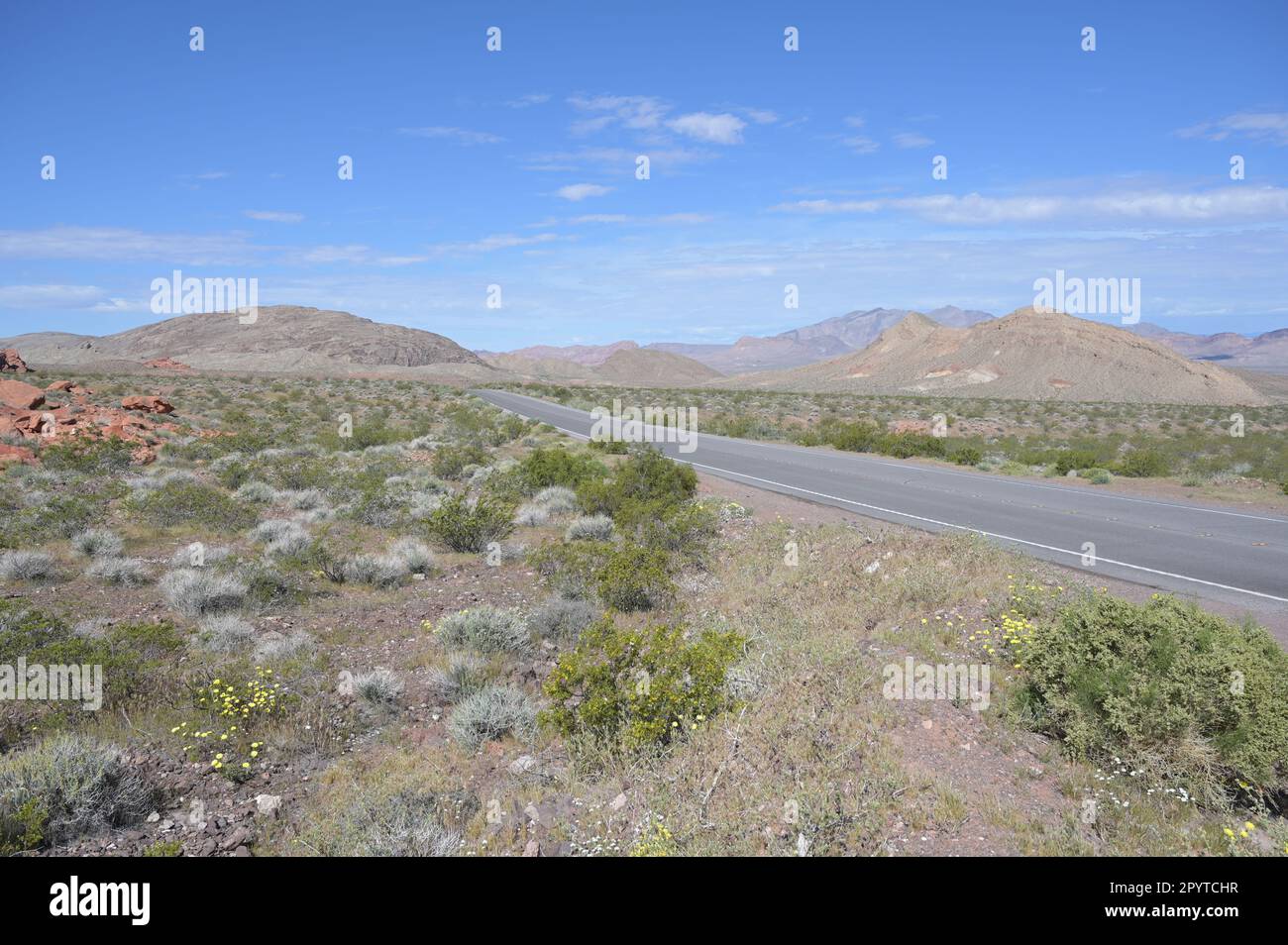 Redstone Dune Trail in Nevada Stock Photo - Alamy