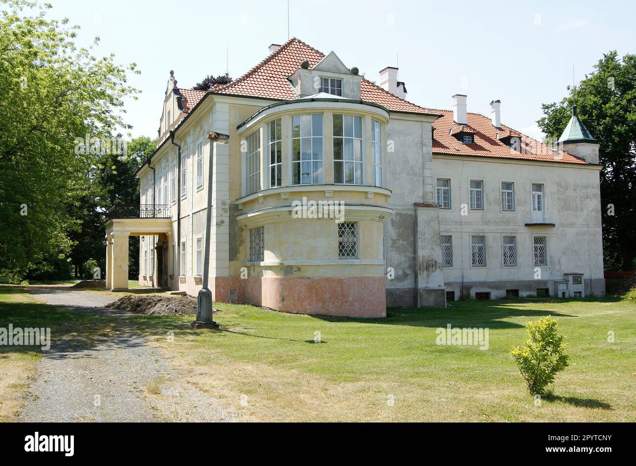 The Baroque chateau in Ratbor was rebuilt from a Gothic fortress in ...
