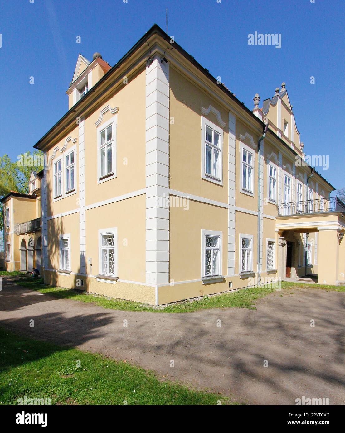 The Baroque chateau in Ratbor was rebuilt from a Gothic fortress in ...