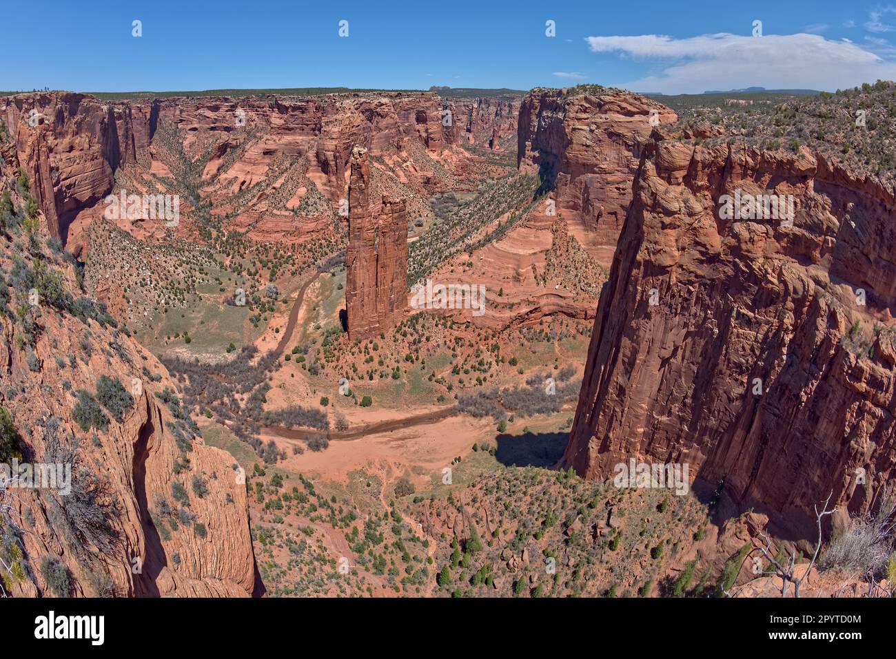Spider Rock at Canyon De Chelly AZ Stock Photo - Alamy