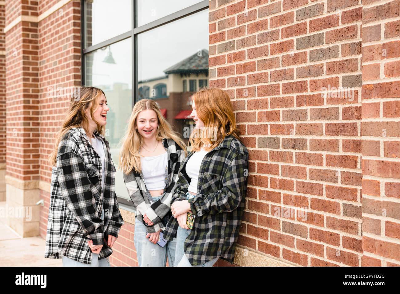 Long red hair female teen hi-res stock photography and images - Alamy